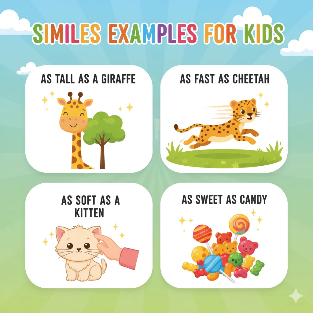 Similes Examples for Kids: Fun and Easy to Learn