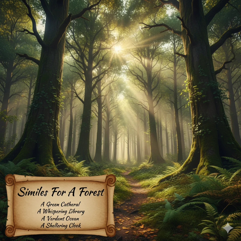 Best Similes for a Forest to Enhance Your Writing