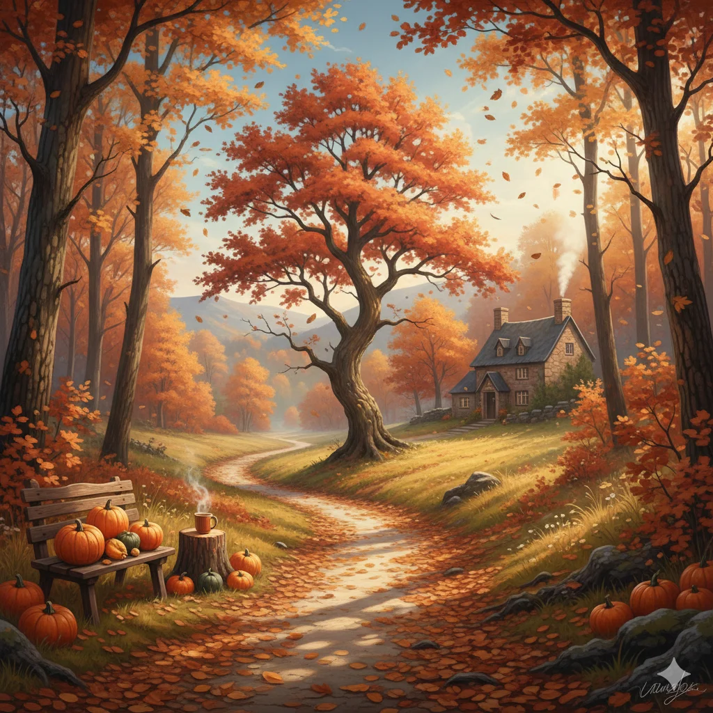 Similes for Fall: Creative Examples for Writing