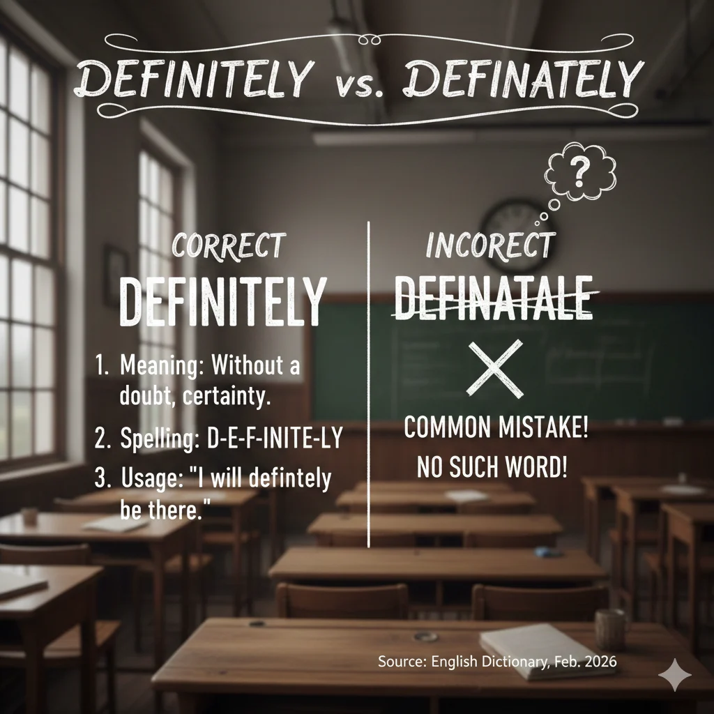 Definitely or Definately: Which Spelling Is Correct?