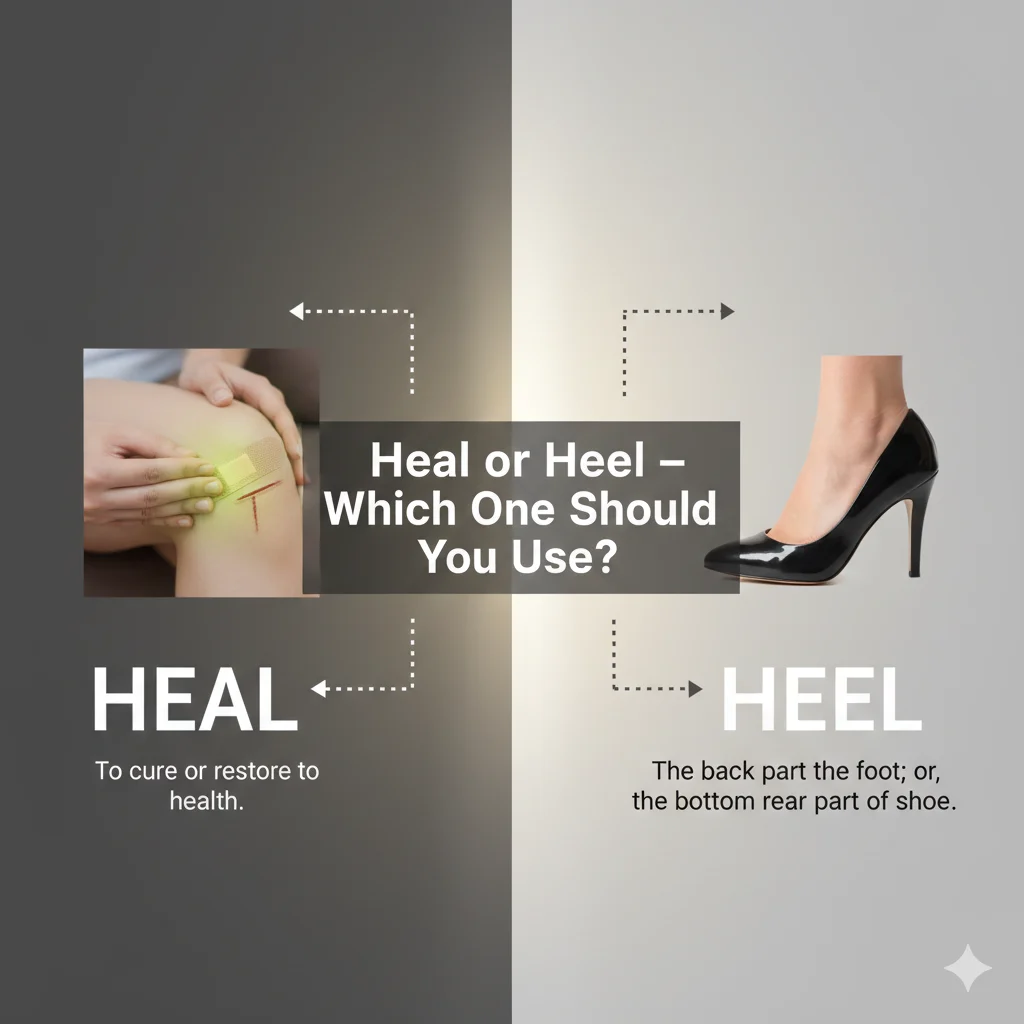 Heal or Heel – Which One Should You Use?